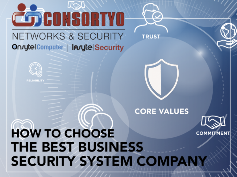 How to Choose the Best Business Security System Company - Consortyo